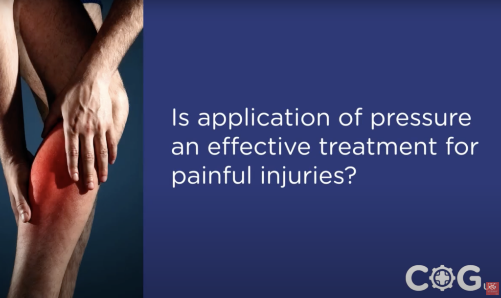 Sports Injury Prevention Q&A: Is application of pressure effective for ...