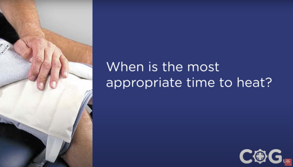 Sports Injury Prevention Q&A: When is the most appropriate time to heat?